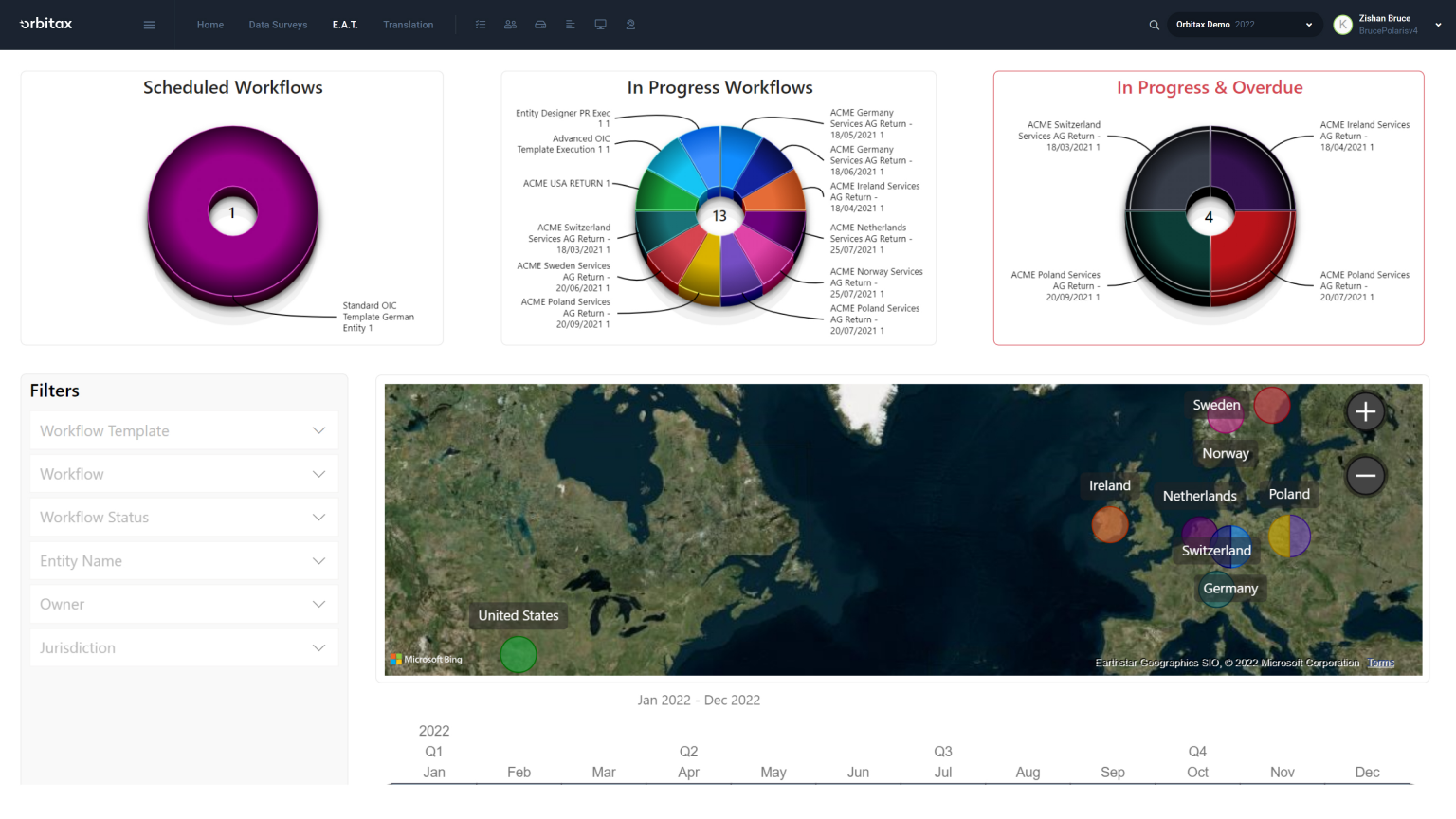 Orbitax Executable Actions Tool (E.A.T.) | Thomson Reuters | Thomson ...