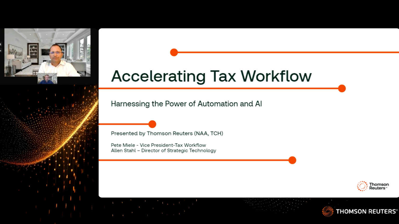 Accelerating tax workflow | Thomson Reuters