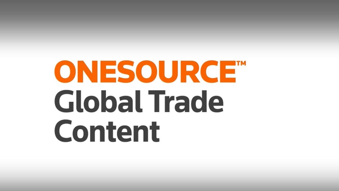 Navigate foreign trade regulations with ONESOURCE Global Trade Content ...