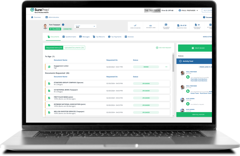 Tax client portal for tax and accounting firms | Thomson Reuters ...